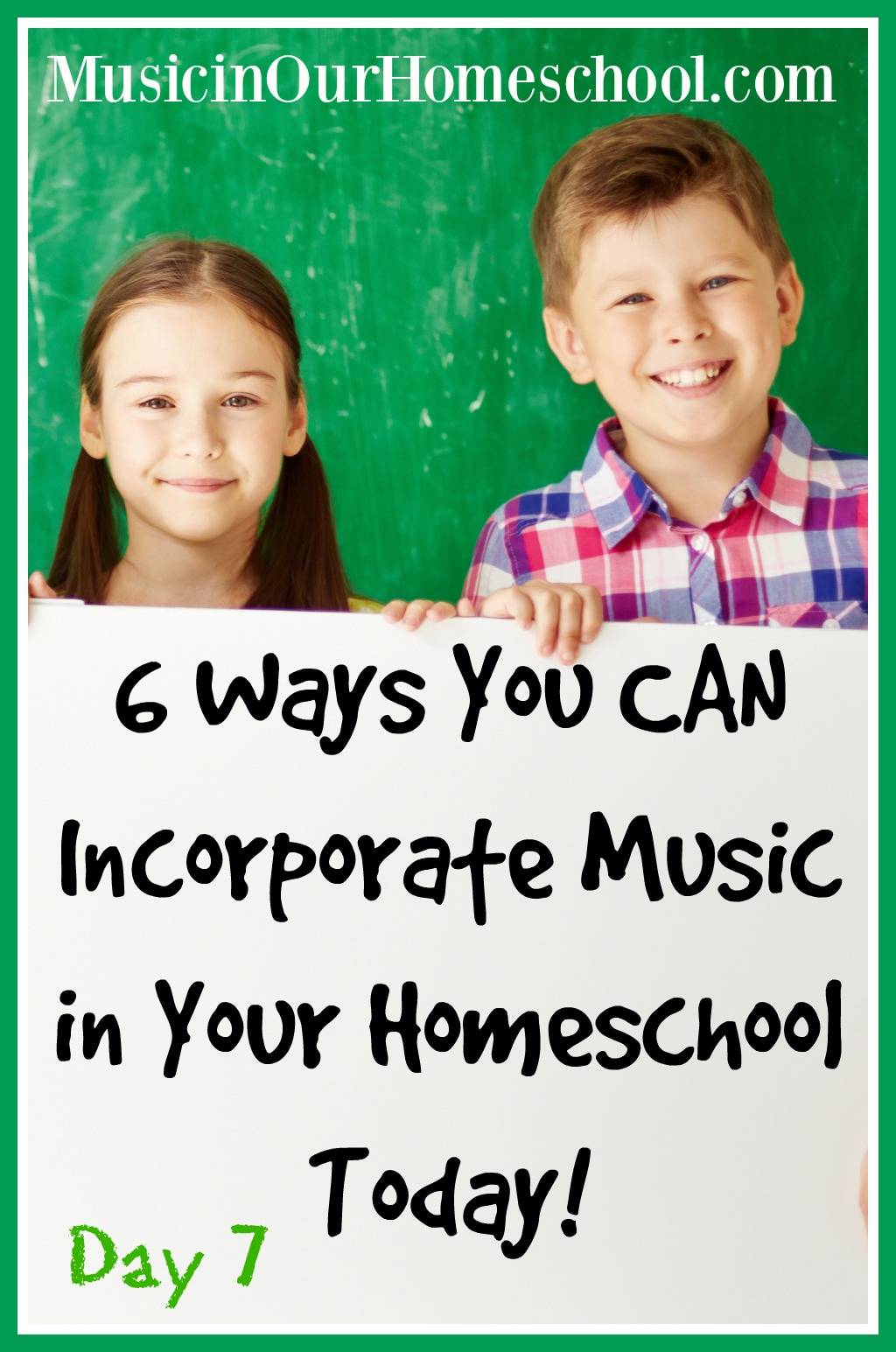 6 Ways You CAN Incorporate Music in Your Homeschool Today - Music in ...