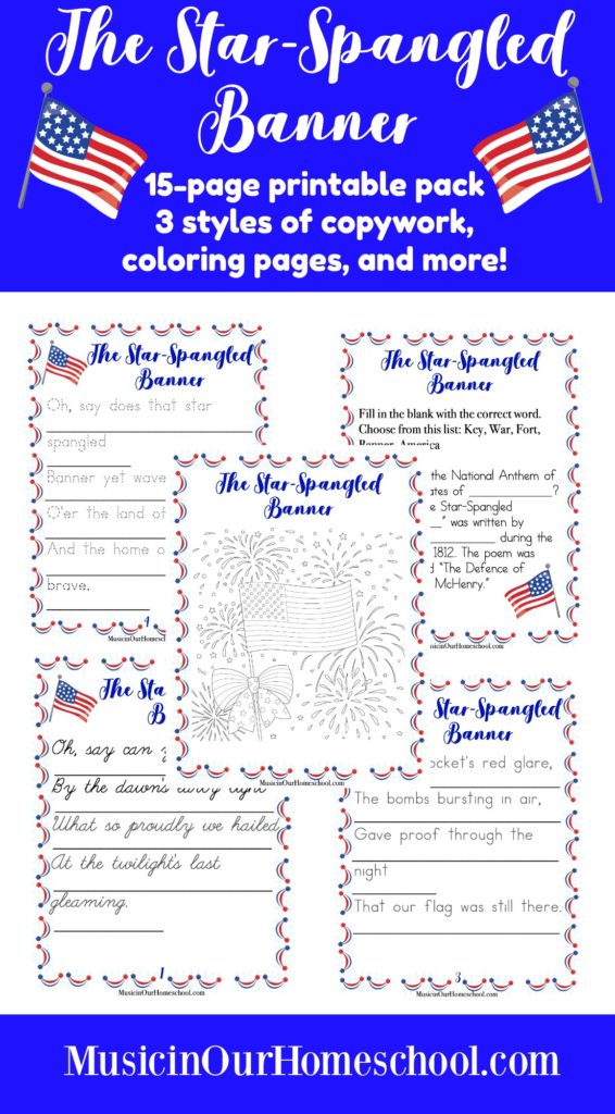 Free Music Lesson on "The Star-Spangled Banner"~Great for Flag Day ...