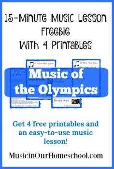 15-Minute Music Lesson Freebie: Music of the Olympics - Music in Our ...