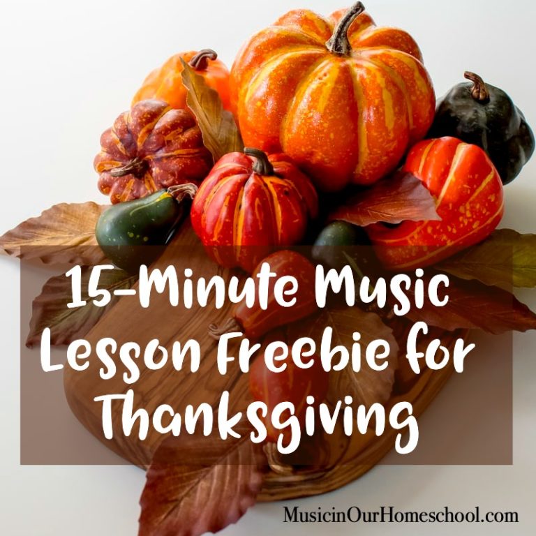 Thanksgiving Music Lesson with Thanksgiving Printable Set - Music in ...