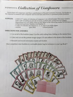 Composers Activity-Pak from Homeschool in the Woods (a review) - Music ...