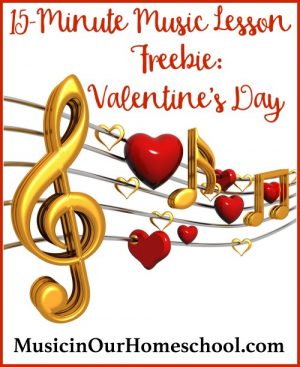 Free 15-Minute Music Lesson for Valentine's Day featuring Disney Love ...