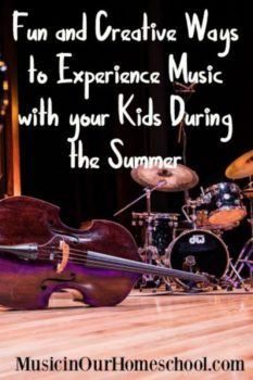 Music with your Kids During the Summer
