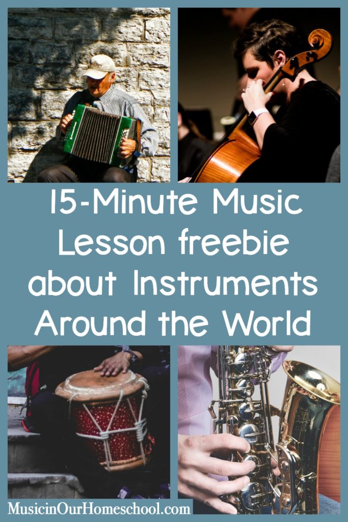 15-Minute Music Lesson About Instruments Around the World - Music in ...