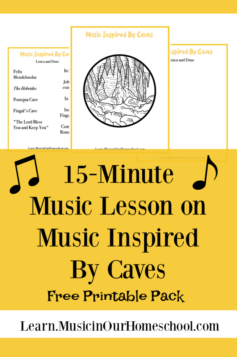 Music Inspired By Caves: A Free 15-Minute Music Lesson - Music in Our ...