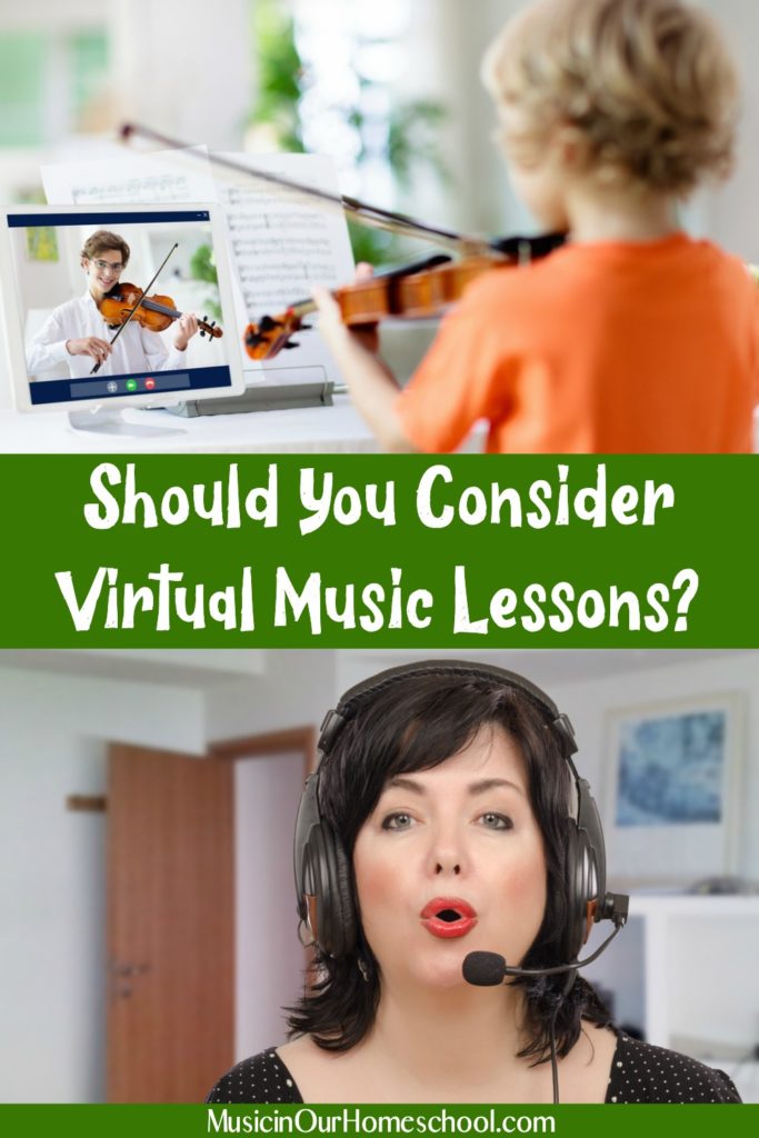 Should You Consider Virtual Music Lessons? - Music in Our Homeschool