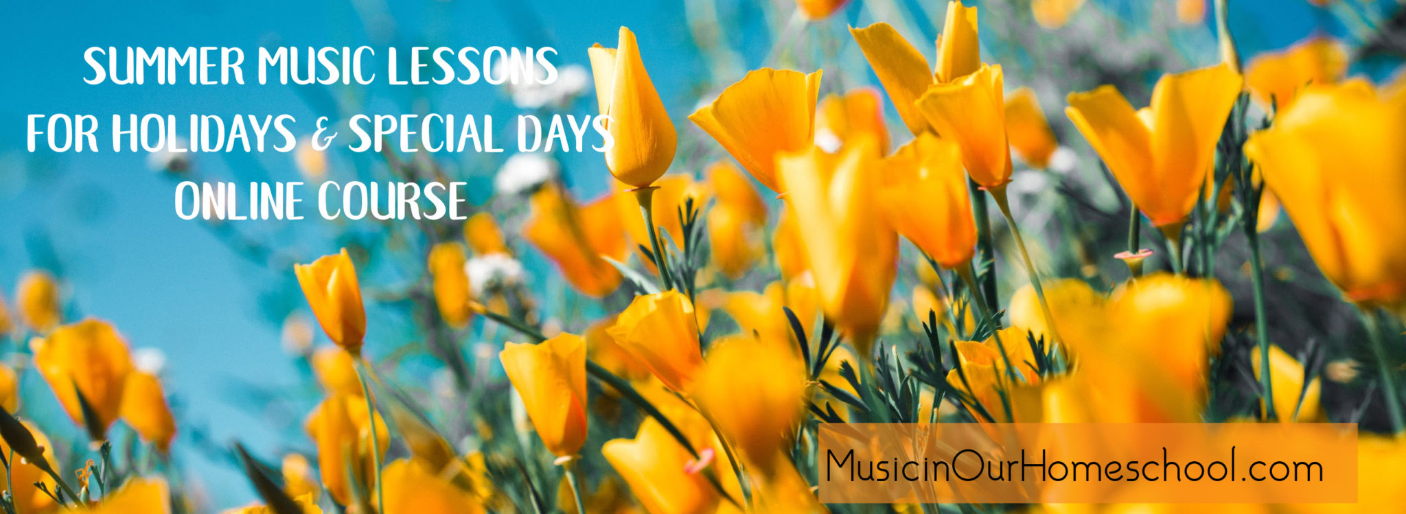 Summer Music Lessons for Holidays & Special Days online course - Music ...