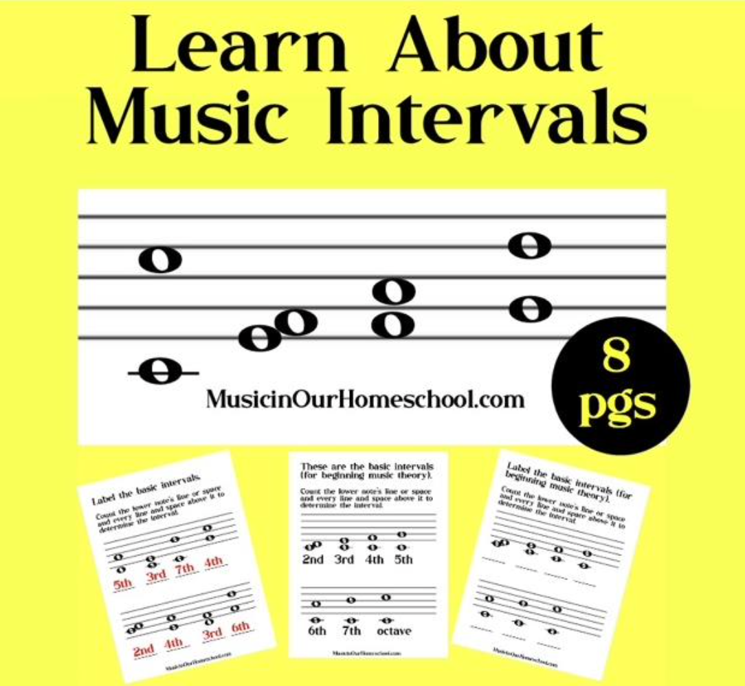 Music Learning and Fun Printable Set - Music in Our Homeschool