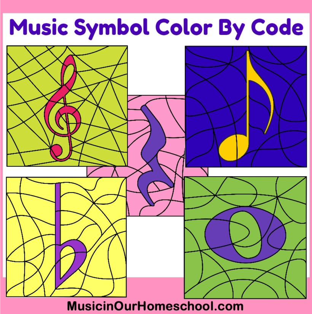 Music Learning and Fun Printable Set - Music in Our Homeschool