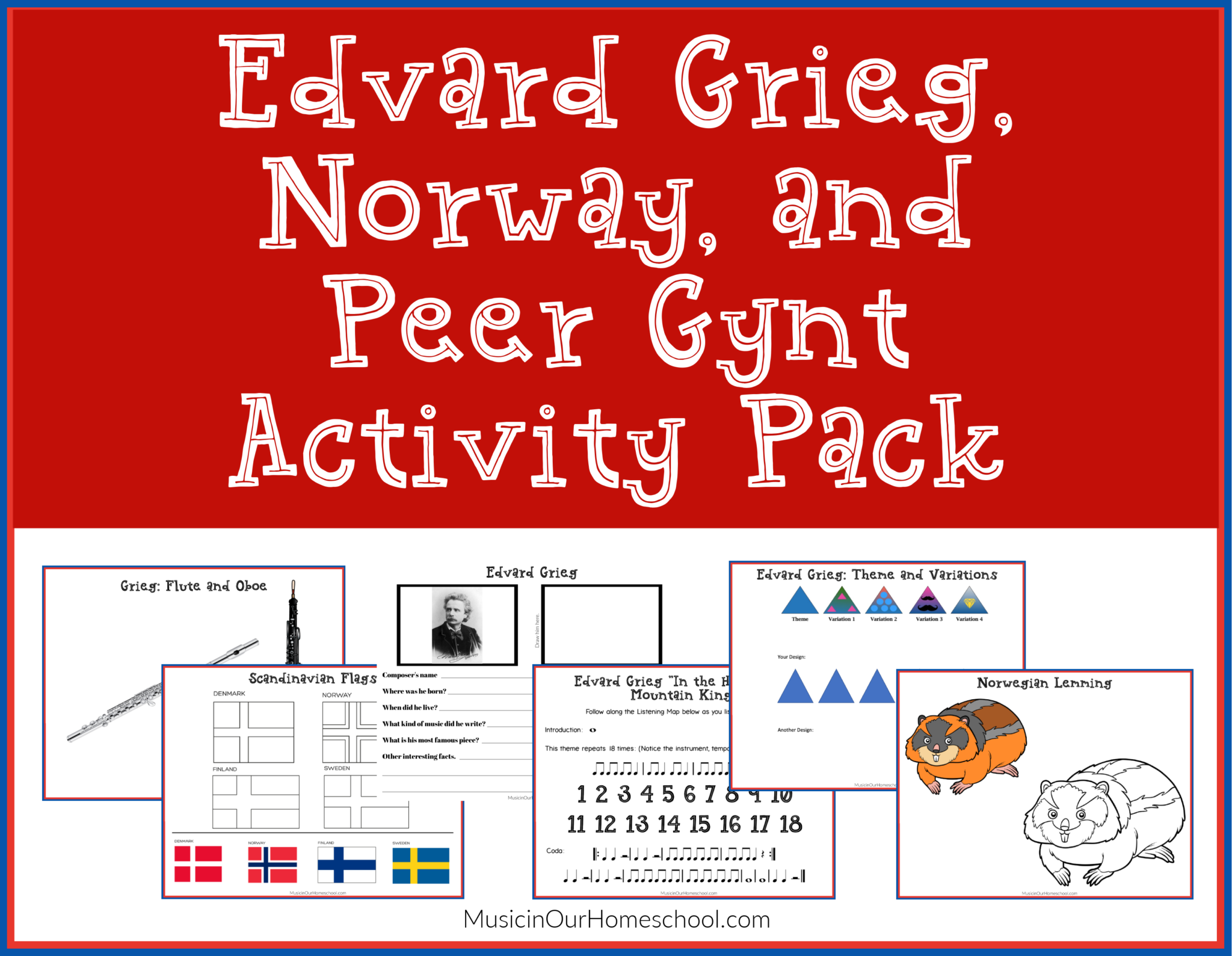 15-Minute Music Lesson on Grieg and Peer Gynt - Music in Our Homeschool