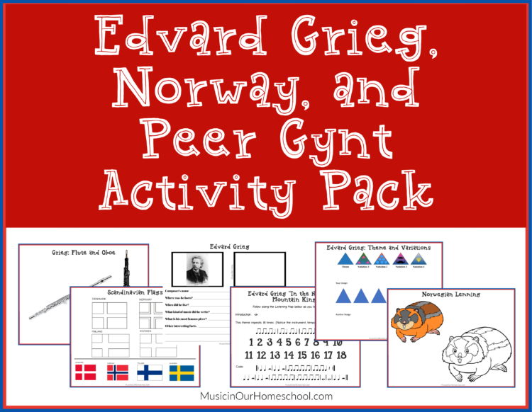 15-Minute Music Lesson on Grieg and Peer Gynt - Music in Our Homeschool