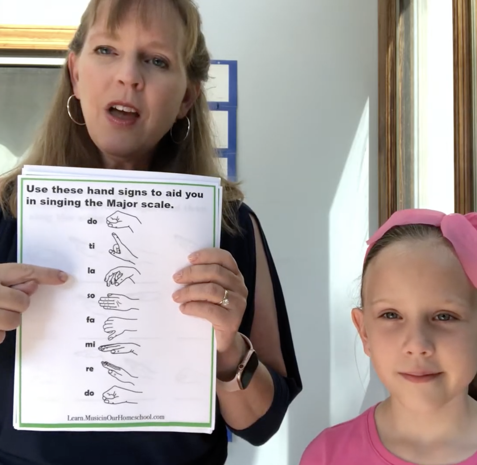 Learn to Sight Sing with Solfege Hand Signs - Music in Our Homeschool