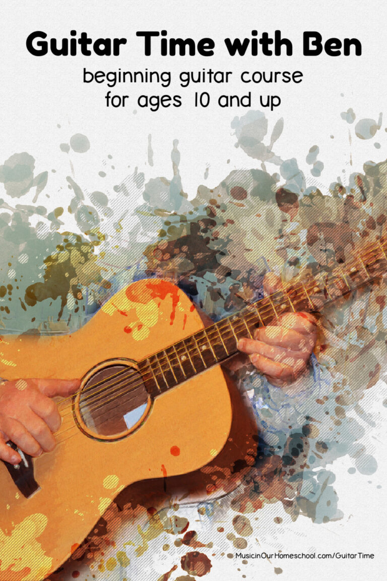 How To Choose The Right Size Acoustic Guitar For Your Child - Music in Our Homeschool