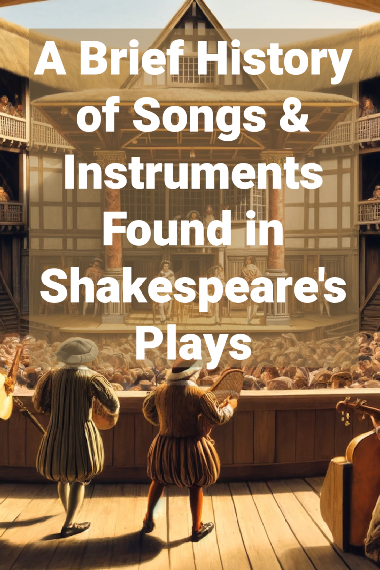 The Alluring Story of Songs and Instruments Shakespeare's World - Music ...
