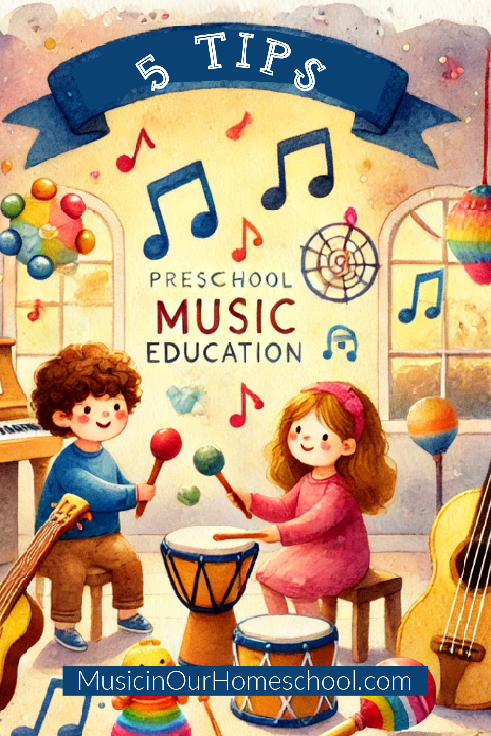 Getting Started Homeschooling a Preschooler: Best Ways to Include Music ...
