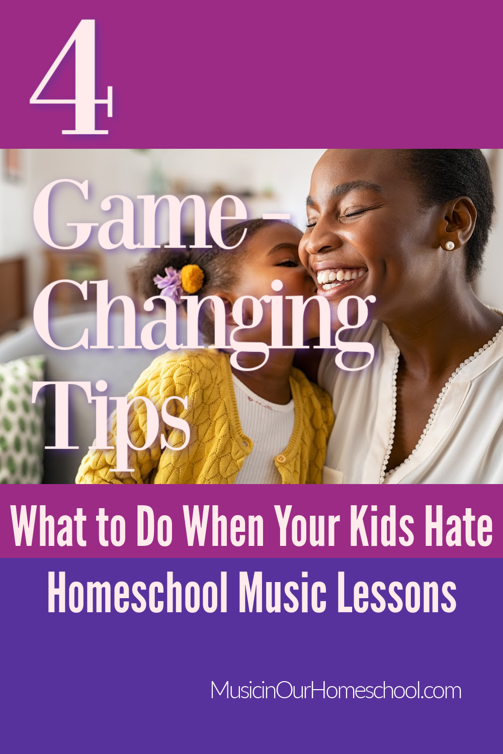What to Do When Your Kids Hate Homeschool Music Lessons: 4 Game ...