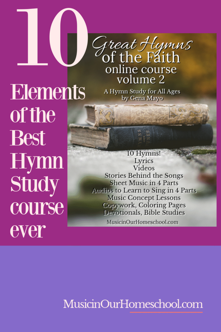 The 10 Elements of the Best Hymn Study Course Ever (Great Hymns of the ...