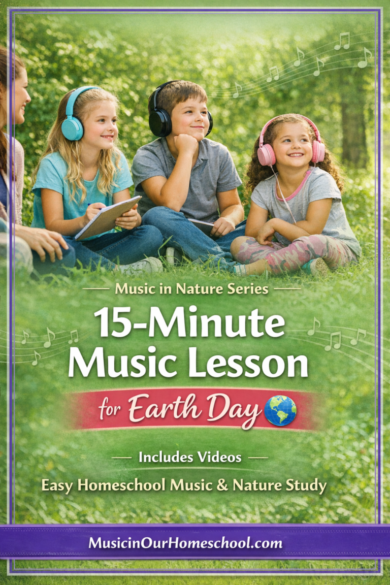 15-Minute Music Lesson for Earth Day ~ Music in Nature Series - Music ...